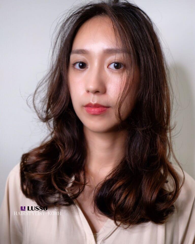 推薦台北髮廊燙髮剪髮 LUSSO 中山店 Kouu 燙髮剪髮作品精選